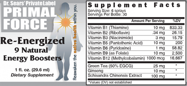 Vitamin B12 - Re-Energized with 9 Energy boosters